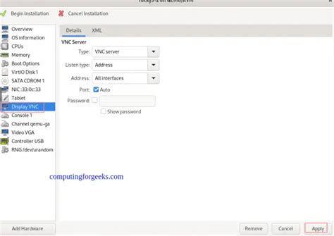 Install And Use Kvm Virtualization On Rocky Linux 9 Computingforgeeks
