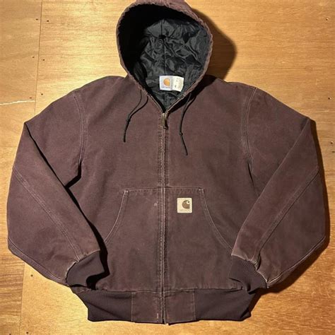 Carhartt 90s Active Jacket Usa Medium Rare Condition Depop