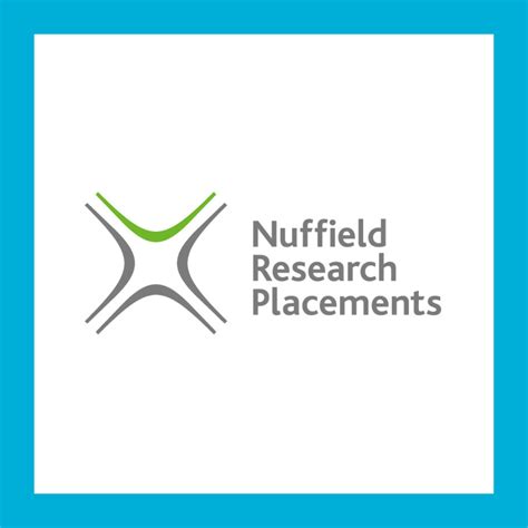 Nuffield Research Placement Information For Stem Ambassadors Sais