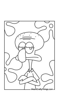 Calamardo Guapo Dibujo