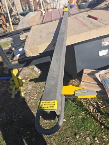 Bilco Lu 1 Ladderup Safety Post Powder Coated Grey Ebay