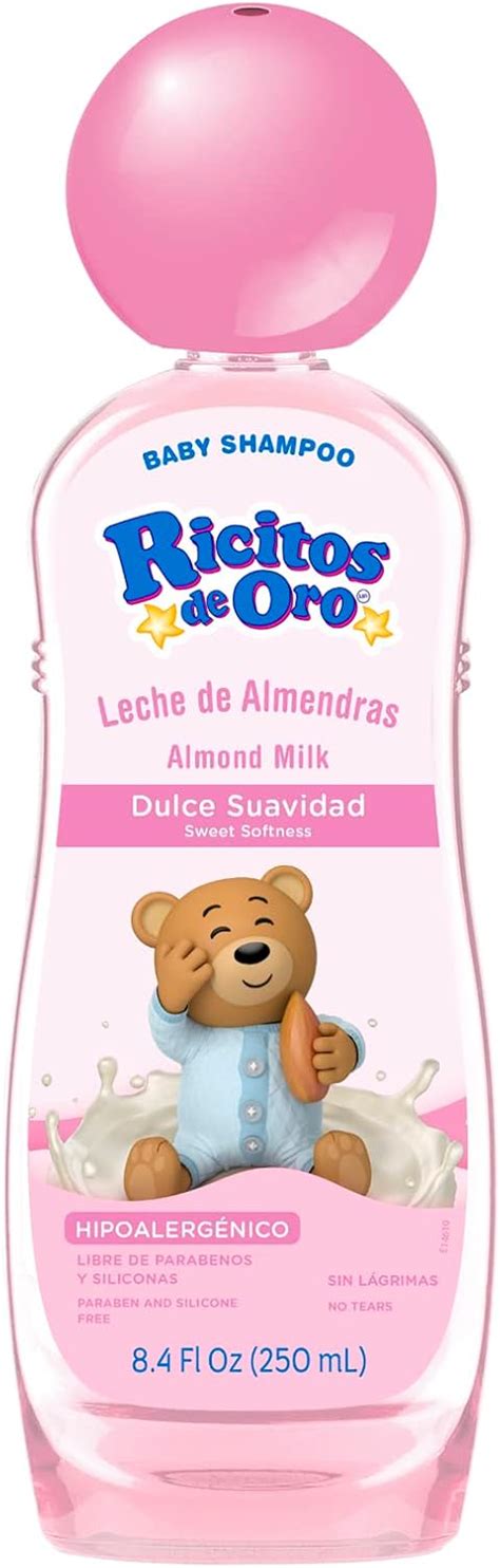 Ricitos De Oro Shampoo Leche De Almendras 250 Ml Mx Bebé