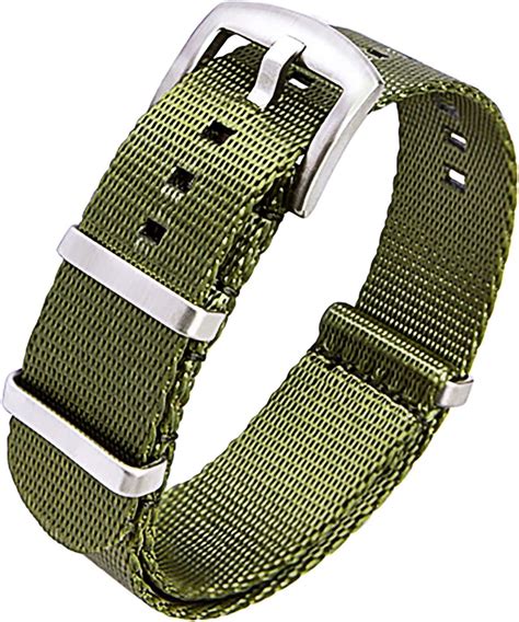 Ritche Military Ballistic Nylon Watch Strap With Heavy Buckle 18mm 20mm