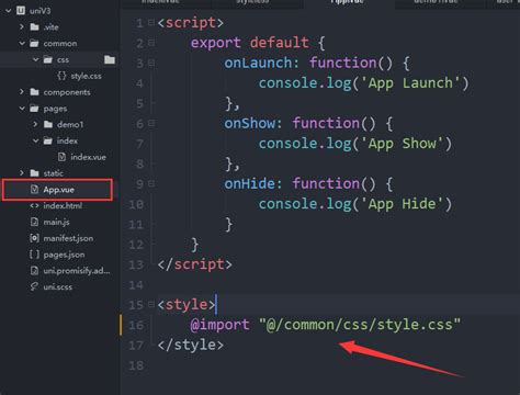 【uniapp Vue3】import导入css样式及scss变量用法与static目录vue3 Import Css Csdn博客