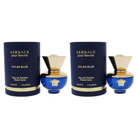 Perfume Versace Dylan Blue Eau De Parfum Para Mujer 30 Ml 2 Unidades