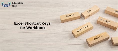 Shortcut Keys For Excel A Complete List Education Nest