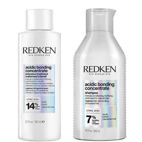 Redken Acidic Bonding Concentrate Intensive Pre Treatment And Shampoo