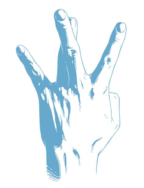 West Side Hand Sign Drawing
