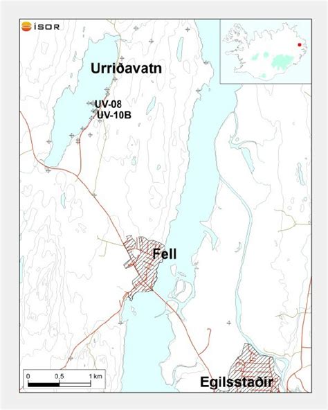 Egilsstadir Fell And Urridavatn East Iceland The Low Temperature