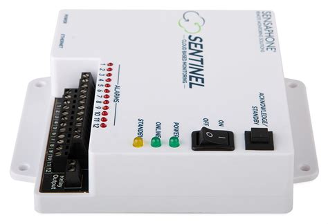 Sensaphone Sentinel Monitoring System Cloud Based Remote Monitoring