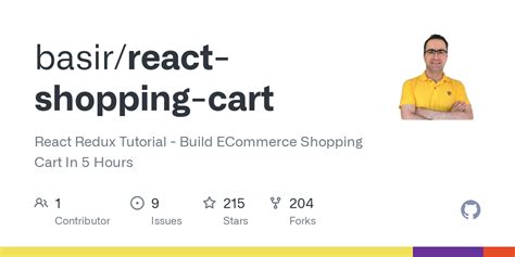GitHub Basir React Shopping Cart React Redux Tutorial Build ECommerce Shopping Cart In Hours