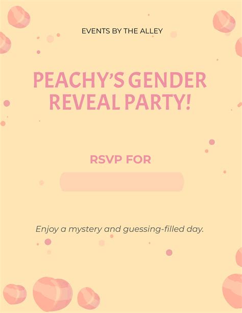 Free Gender Reveal Templates And Examples Edit Online And Download