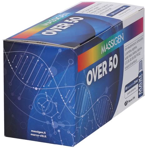 Massigen Over 50 10 Flaconi Da 25 Ml 10x25 Ml Redcare