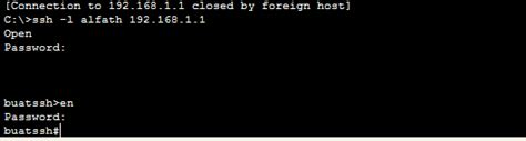Konfigurasi SSH Cisco Packet Tracer Galvanindo