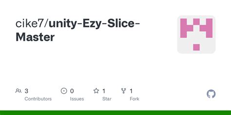 github cike7 unity ezy slice master