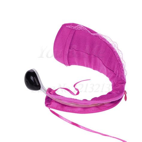 10 Speed Invisible Wearable C String Vibrating Panties Female Underwear