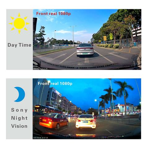 Wholesale Dvr Hidden Double Camera Car Dash Cam Parking Mode 1080p Front Dash Cam Buy Parking