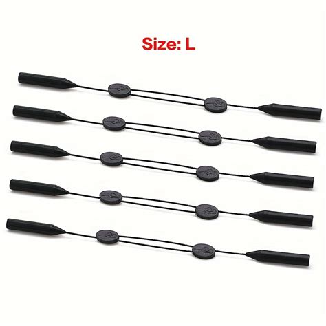 5pcs Glasses Strap Adjustable Eyewear Retainer Sports Temu Denmark