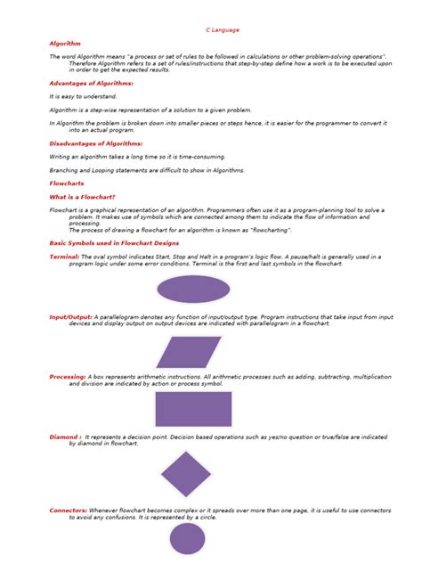 C Notes Pdf Algorithms Computer Program