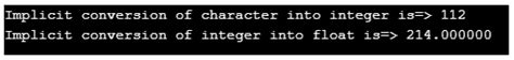 type conversion in c learn the types of conversions in c