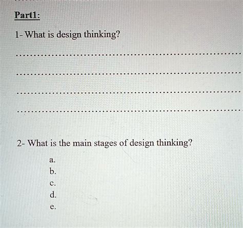 solved engineering workshop lab design thinking process part 1 1