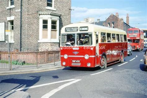 35mm Bus Colour Slide Economic Aec Reliance Vup472 Sunderland 1972 £