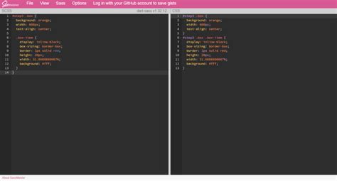 Sass⇔css⇔lessのコードをブラウザ上で相互即時変換できる無料ツールまとめ。 Kodocode