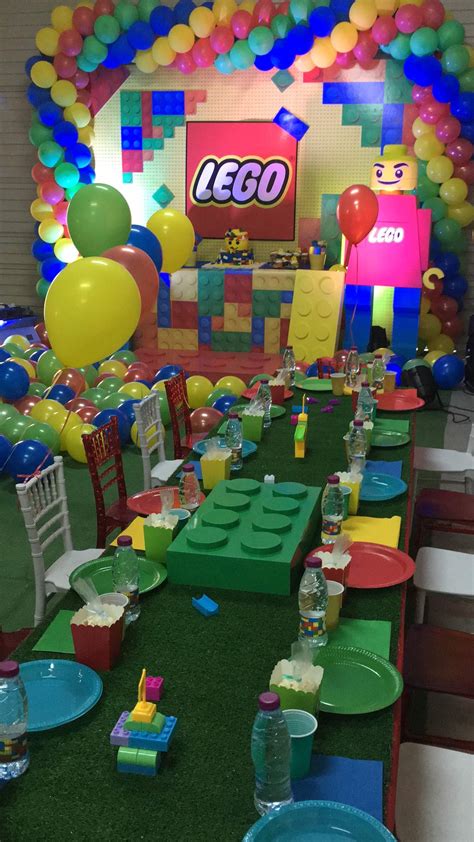 Legos Birthday Party Ideas Photo 1 Of 49 Catch My Party