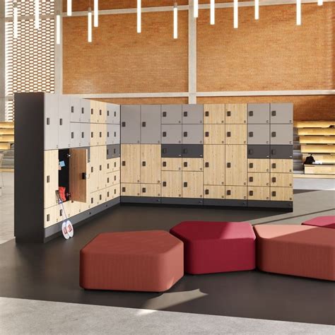 Wooden Locker Allvia Assmann BÜromÖbel Gmbh And Co Kg Combination