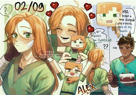 San Alt Hiatus On Twitter Its Minecraft Alex Day 4oug3fxvda Twitter