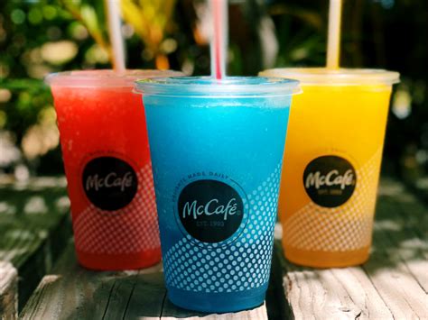 Chill Out With Mcdonalds Summery Minute Maid Sweet Peach Slushie