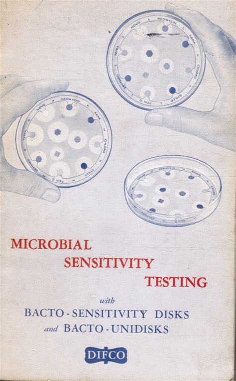 Difco Microbial Sensitivity Testing