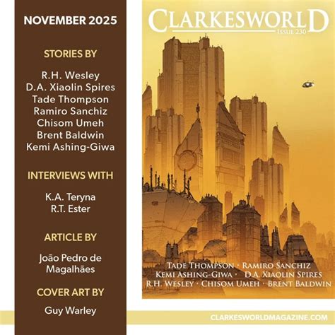‘trees At Night At Clarkesworld Sue Burke