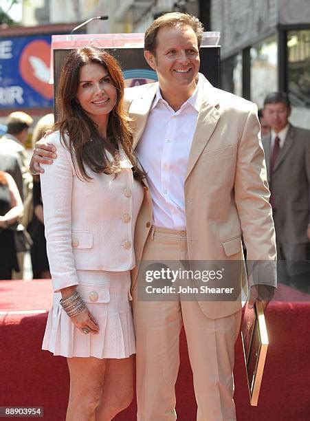 595 Roma Downey Honored With Star On The Hollywood Walk Of Fame Stock