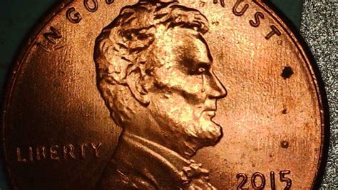 Rare 2015 D Lincoln Penny Crying Lincoln Cent Error Coin Etsy