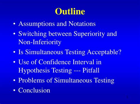 PPT Issues Of Simultaneous Tests For Non Inferiority And Superiority PowerPoint Presentation