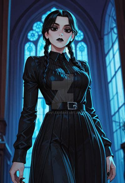 Adult Wednesday Addams Dwlllv4 47586 8 By Dwby On Deviantart