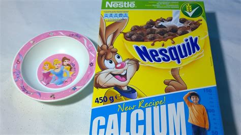 Nestlé Nesquik Cereals For Breakfast Schokolade Müsli Für Kinder