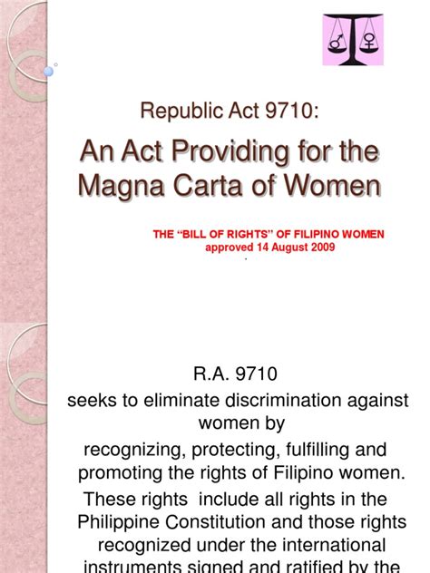 Ra 9710 Pdf Womens Rights Discrimination And Race Relations