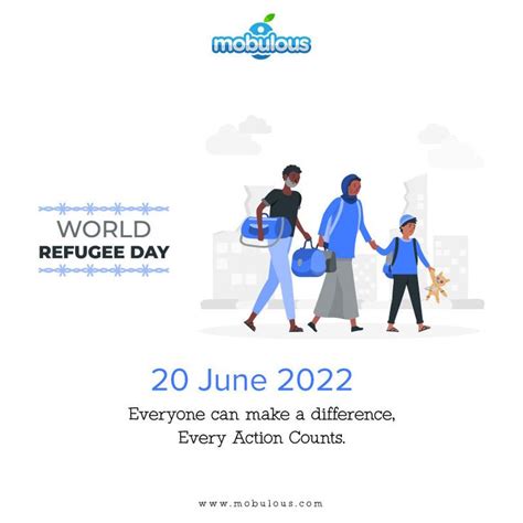 🌍 World Refugee Day 🌍 Lets Celebrate This Special Day By Doing What We