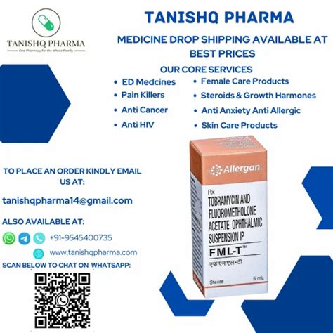 Fml T Eye Drops 5 Ml At ₹ 218 Piece In Nagpur Id 2854262035197