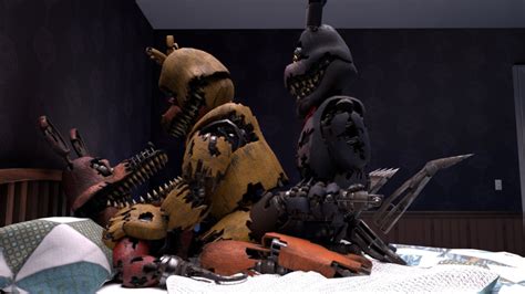 Rule 34 Animatronic Avian Bed Bird Bonnie Fnaf Canid Canine Chica