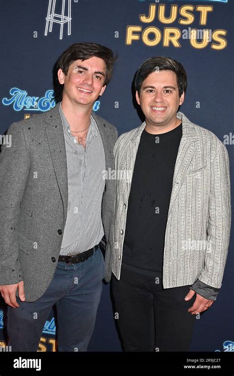Jared Sleisenger And David Manella Attends The Alex Edelmanjust For Us