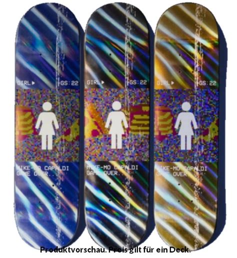 Girl Mike Mo Capaldi Last Pro Model Deck 825 Blindbag Signed