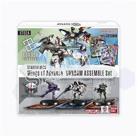 Gundam Gcg Heroic Beginnings Gundam Assemble Starter Set St01a