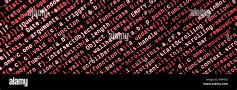 Das Schreiben Von Programmcode Auf Dem Laptop Digitale Binäre Daten Die Auf Dem Computer