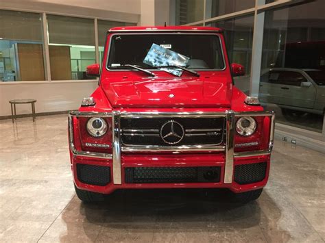 Red G63 Amg Merc Benz Mercedes G Wagon G Wagon