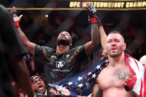 Ufc 296 Colby Covingtons Trash Talk Falls Flat In Limp Main Event
