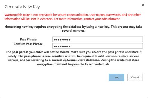 How To Configure Secure Store Service Application In Sharepoint 2016
