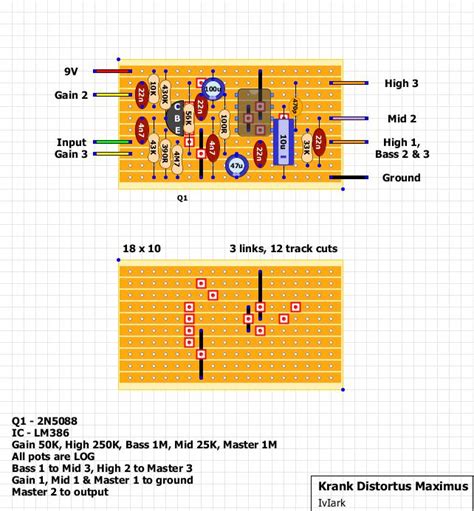 The Diagram Shows How To Make A Circuit For An Electronic Device With